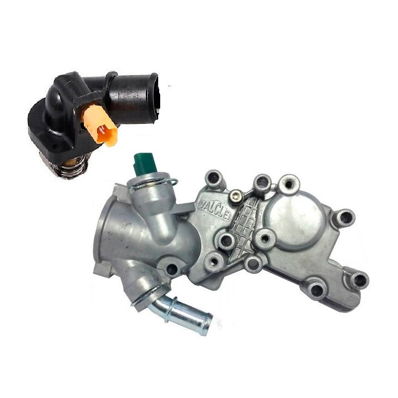 Valvula Termostatica Citroen C3 1.5 2012/... Peugeot 208 1.5 2013/.... C/sensor Amarelo / C/carcaca