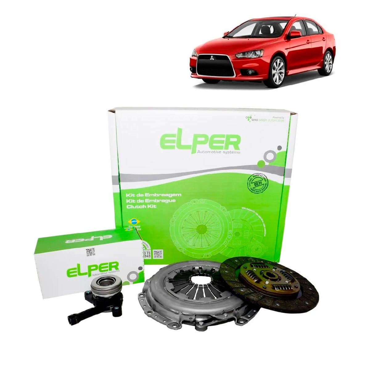 Kit Embreagem Mitsubishi Asx/lancer 2.0 16v 2011/...