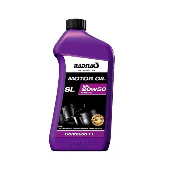 Oleo Motor 20w50 1 Litro Api-sj